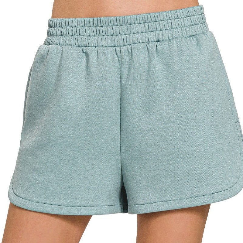 Scuba Shorts (Multiple Colors) – 260 Broadway Boutique
